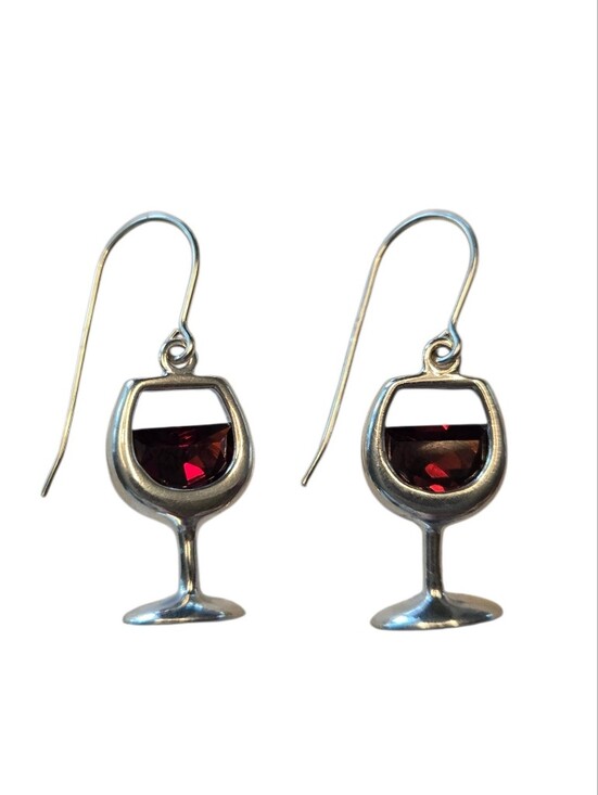 Silpada | Jewelry | Silpada Designs Sterling Silver Red Wine Glass Drop ...